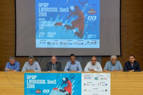 Ολοκληρώθηκε το πρώτο σκέλος του OPAP Limassol 3x3, συνέχεια με FIBA ...
