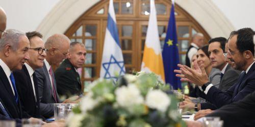 Cyprus and Israel decide to hold intergovernmental meeting in 2024