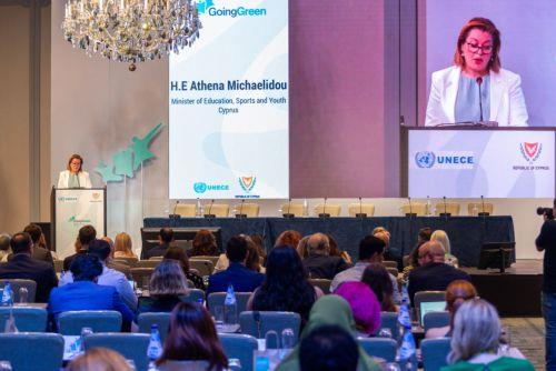 Michaelidou: Sürdürülebilir Kalkınma için Eğitimde Kıbrıs bir örnektir
