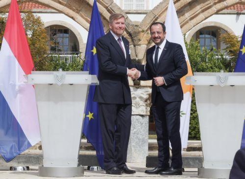 Dutch King praises Cyprus' role in the region (2)